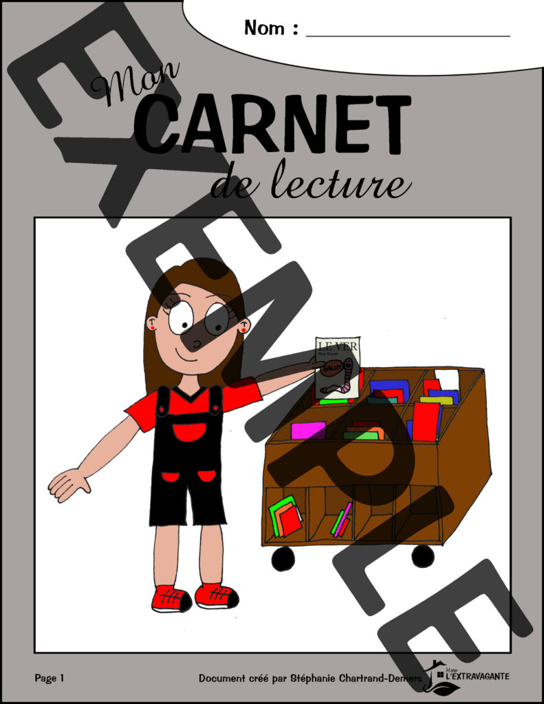Carnet de lecture - Mme l'Extravagante